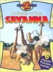 Animals of the Savanna (Play & Learn Puzzle Books) by Marco Ferraris ...