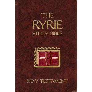 The Ryrie Study Bible, New Testament: New American Standard Version by ...