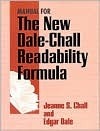 Manual for Use of the New Dale-Chall Readability Formula by Jeanne S ...