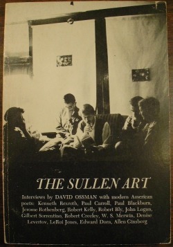 The Sullen Art by David Ossman | Goodreads