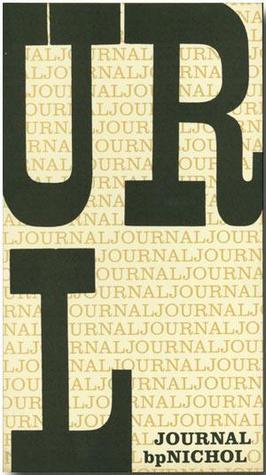 Journal by bpNichol | Goodreads