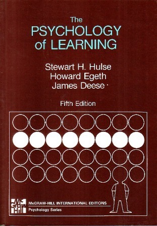The Psychology of Learning by Stewart H. Hulse | Goodreads