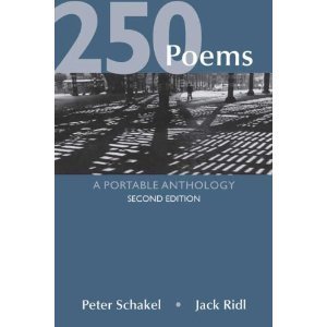 250 Poems A Portable Anthology by Jack Ridl | Goodreads