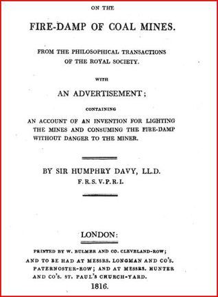 On the fire-damp of coal mines by Humphry Davy | Goodreads