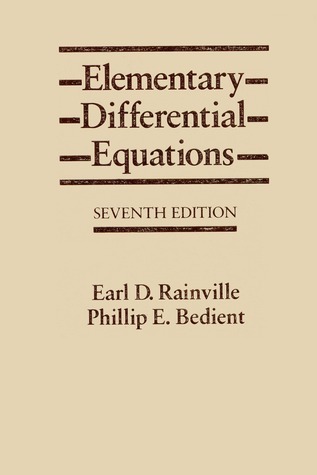 Elementary Differential Equations Solutions