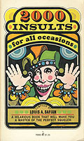2000 Insults by Louis A. Safian | Goodreads
