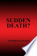Sudden Death? by Stephen Rancour | Goodreads