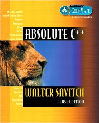 Absolute C++, Visual C++.NET Edition by Walter J. Savitch | Goodreads