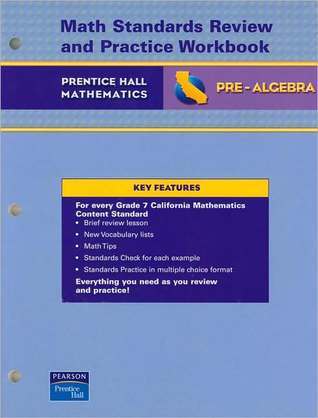 Math Standards Review and Practice Workbook by Prentice Hall | Goodreads