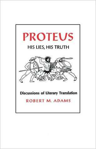 Proteus by Robert M. Adams | Goodreads