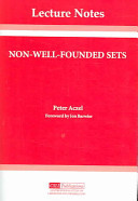 Non-Well-Founded Sets (Volume 14) (Lecture Notes) by Peter Aczel ...