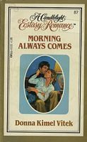 Morning Always Comes (Candlelight Ecstasy, #87) by Donna Kimel Vitek ...