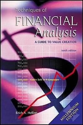 Techniques of Financial Analysis: A Guide to Value Creation by Erich ...
