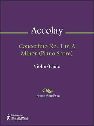 Concertino No. 1 in A Minor (Piano Score) by Jean-Baptiste Accolay ...