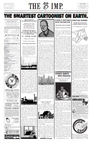 The Smartest Cartoonist on Earth (The Imp #3) by Daniel Raeburn | Goodreads