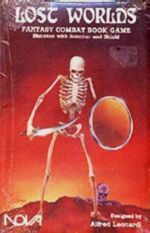 Lost Worlds Fantasy Combat Book Game: Skeleton with Scimitar and Shield ...