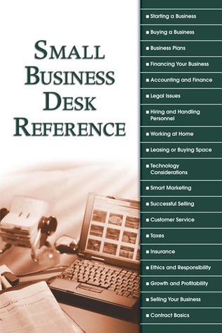 Small Business Desk Reference by Gene Marks | Goodreads