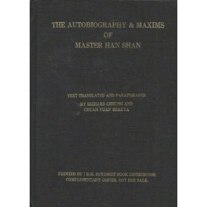 The Autobiography and Maxims of Master Han Shan by Hanshan | Goodreads