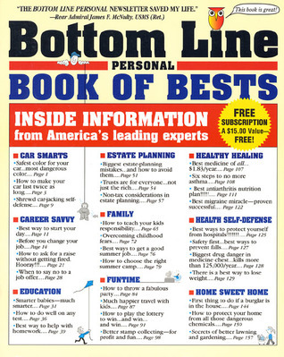 The Bottom Line Personal Book of Bests: Inside Information from America ...