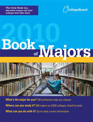 Book of Majors 2010 by The College Board | Goodreads