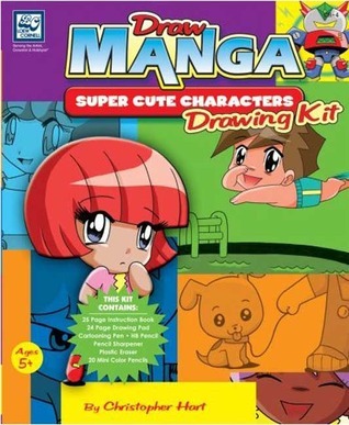 Draw Manga: Super Cute Characters Drawing Kit by Christopher Hart ...