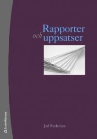 Rapporter och uppsatser by Jarl Backman | Goodreads