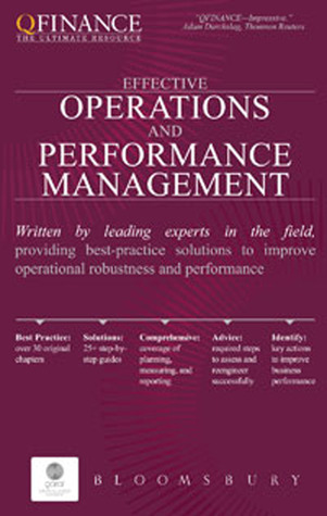 Effective Operations and Performance Management by Andrew Mayo | Goodreads