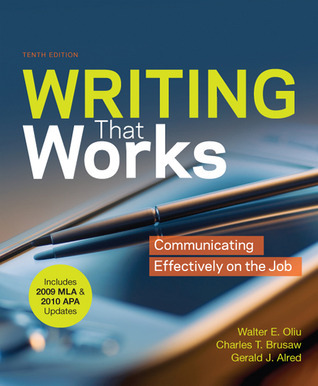 Writing that Works: Communicating Effectively on the Job by Walter E ...