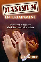 Murphy's Magic Maximum Entertainment by Ken Weber - Book by Ken Weber ...