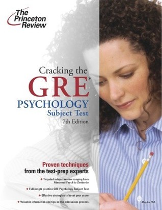 Cracking the GRE Psychology Subject Test by The Princeton Review ...