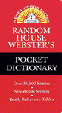 Random House Webster's Pocket Dictionary by Archibald Hobson | Goodreads