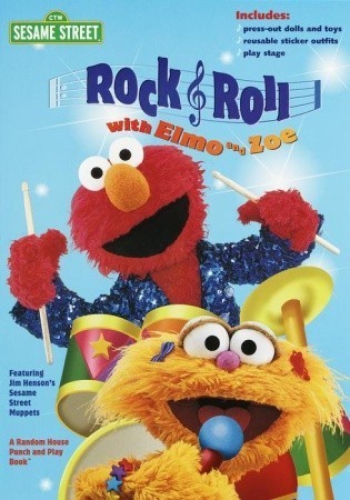 Rock & Roll with Elmo & Zoe (Sticker Time) by Random House | Goodreads