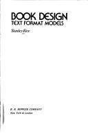Book Design: Text Format Models by Stanley Rice | Goodreads
