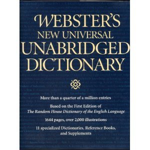 Websters New Universal Unabridged Dictionary by Merriam-Webster | Goodreads