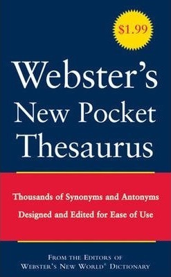 Webster's New Pocket Thesaurus by Charlton Grant Laird | Goodreads