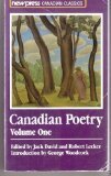 Canadian Poetry: v. 1 (New Press Canadian Classics) by Jack David ...