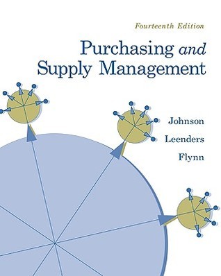 Purchasing and Supply Management by P. Fraser Johnson | Goodreads