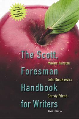 The Scott, Foresman Handbook, APA Update by Maxine E. Hairston | Goodreads