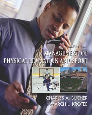Management of Physical Education and Sport with PowerWeb: Health and ...