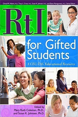 RtI for Gifted Students: A CEC-TAG Educational Resource by Mary Ruth ...
