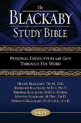 Blackaby Study Bible Black Bonded Leather: Personal Encounters With God ...