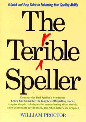 The Terible Speller by William Proctor | Goodreads
