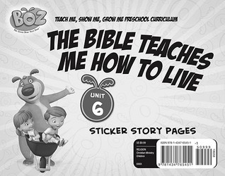 BOZ the Bear Student Sticker Book Unit 6 by David C. Cook | Goodreads