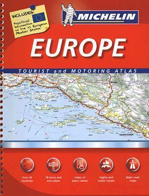 Michelin Europe Tourist and Motoring Atlas by Guides Touristiques ...