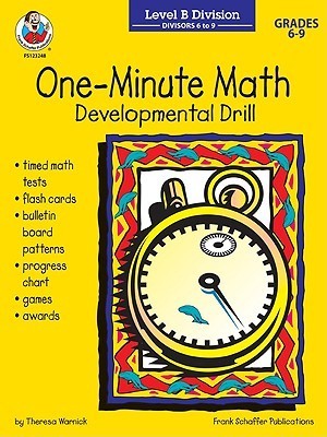 One-Minute Math Level B Division: Divisors 6 to 9 by Theresa Warnick ...