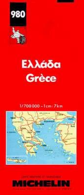 Michelin Main Road Map: Greece by Guides Touristiques Michelin | Goodreads