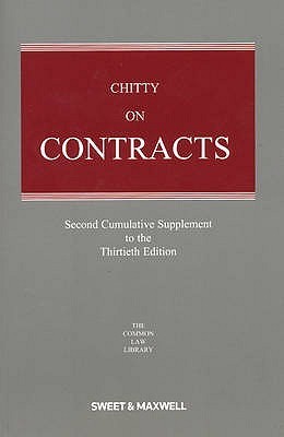 Chitty on Contracts: Second Cumulative Supplement to the Thirtieth ...