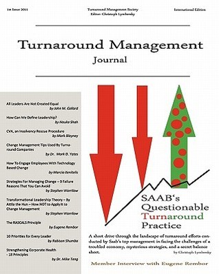 Turnaround Management Journal: Issue 1 2011 by Christoph Lymbersky ...
