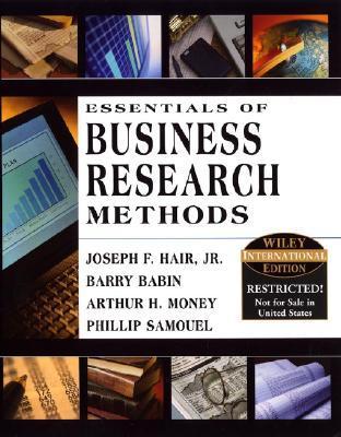 Essentials of Business Research by Joseph F. Hair Jr. | Goodreads