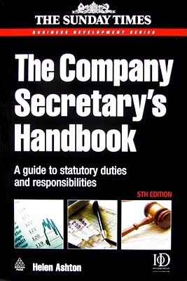 The Company Secretary's Handbook by Helen Ashton | Goodreads